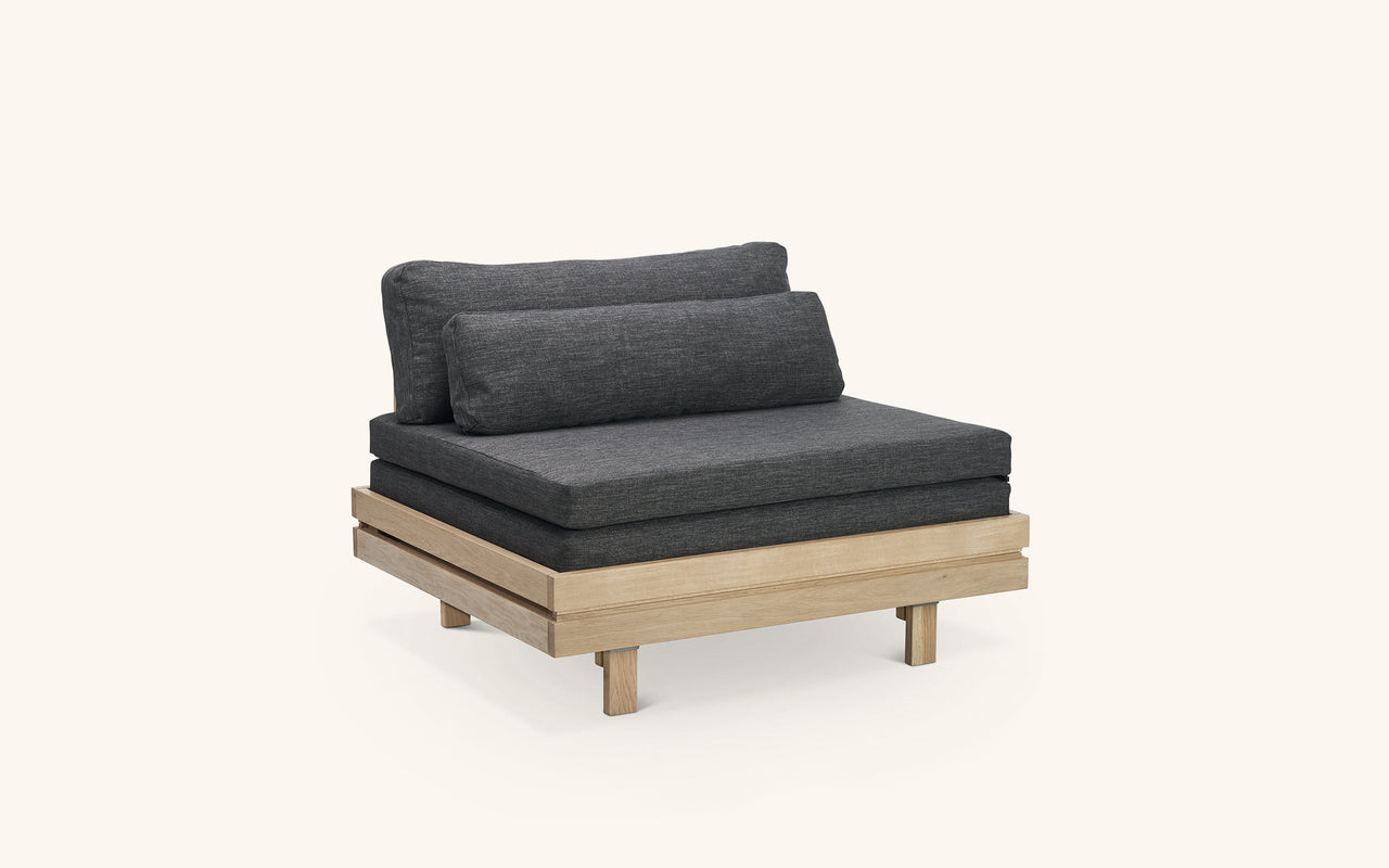 Day&Night chair bed, Hopper 67 grey – Tapio Anttila